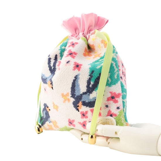 Chestyコラボ スワローハイドランジア 巾着 SWH-230142（WEB限定）(ペールピンク): FEILER｜フェイラー公式オンラインショップ FEILER