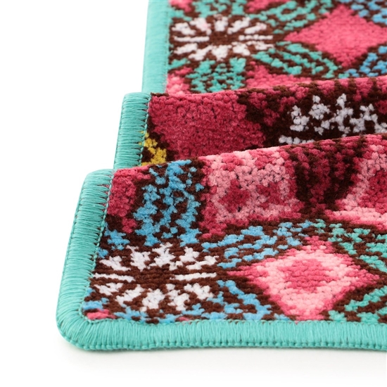 CLOUDYコラボ ドレスアップ ハンカチ(ライトワイン×グリーン): FEILER CLEAR LABEL｜フェイラー公式オンラインショップ FEILER